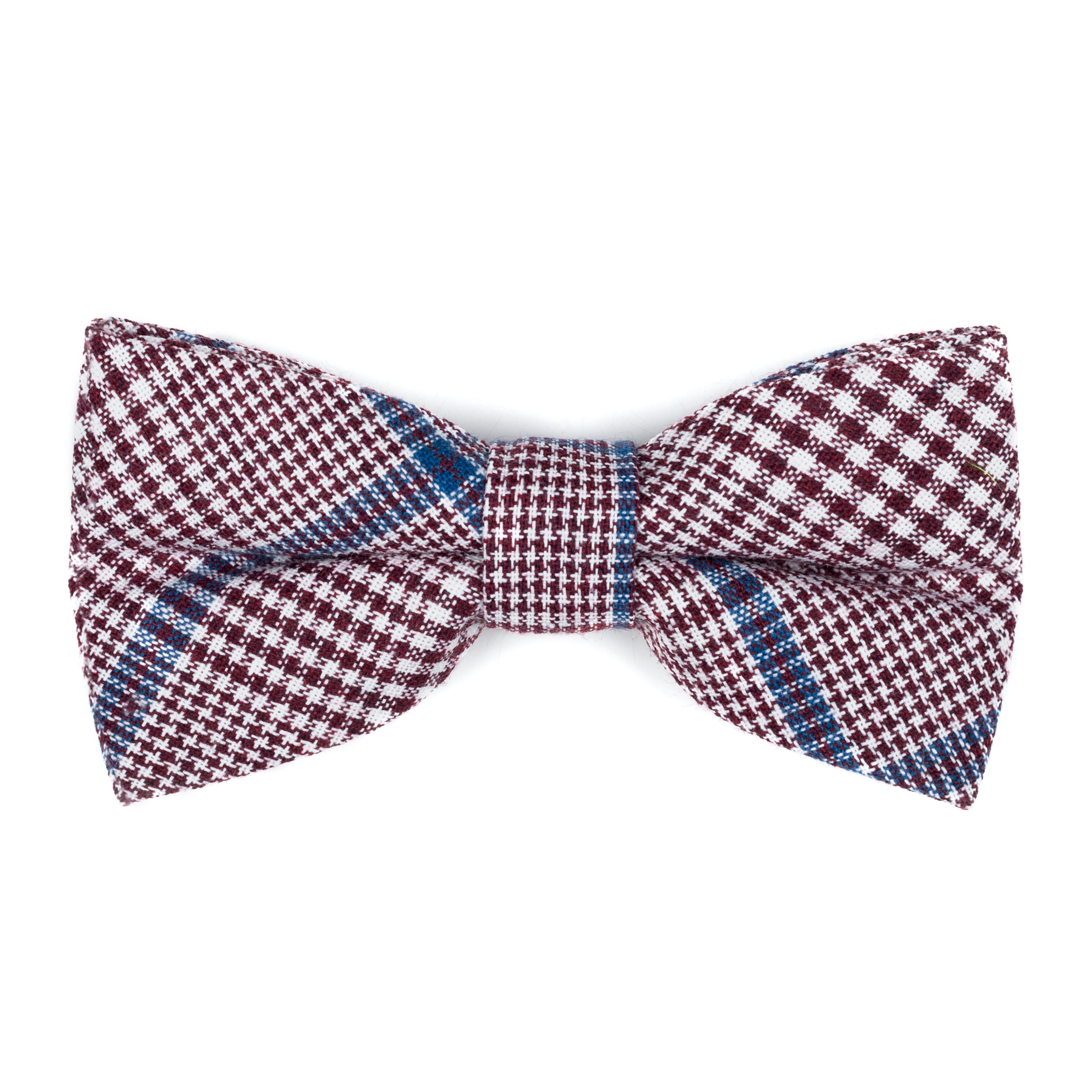 Formal Check Bow Tie Pre-Tied Check Pattern Fastener | eBay UK