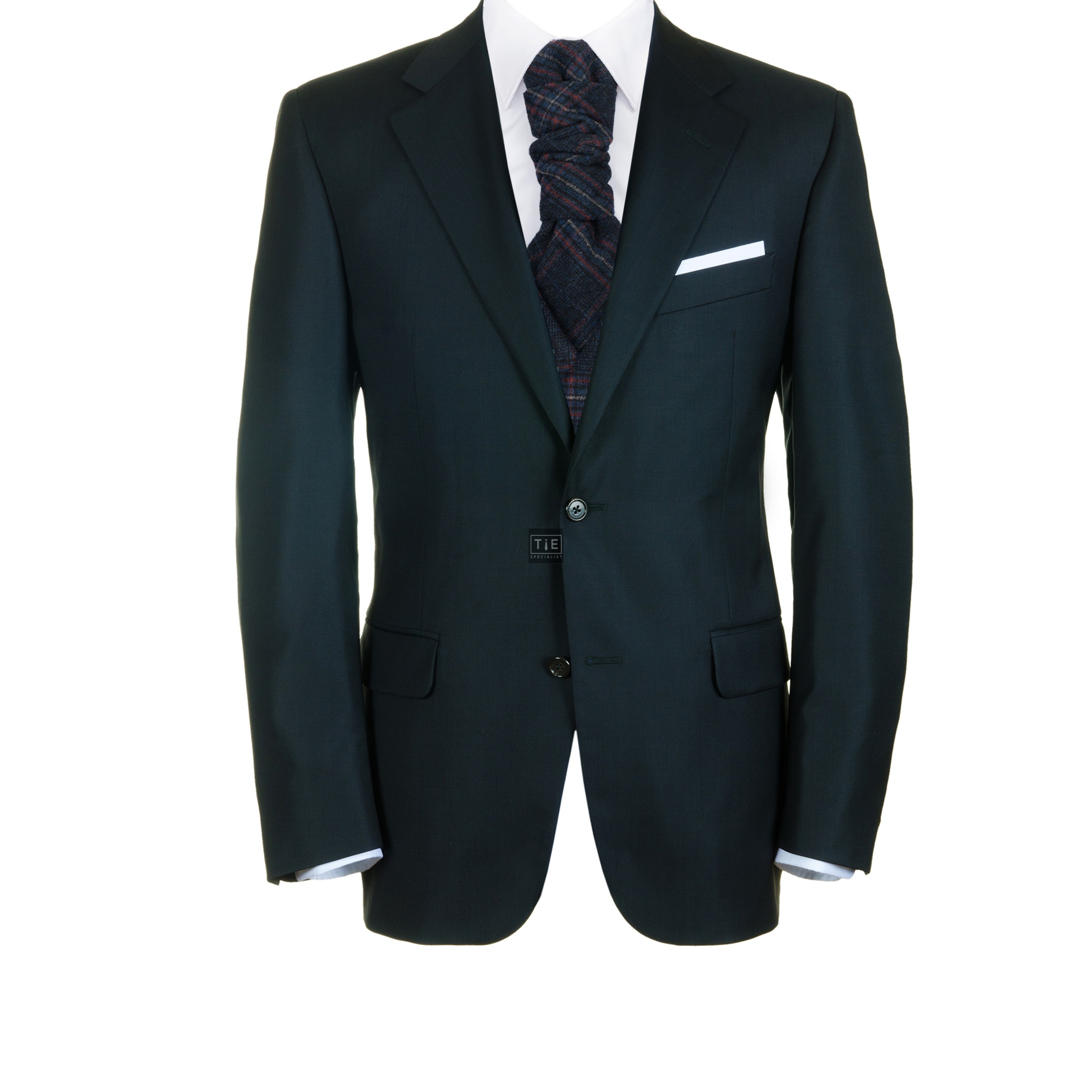 Navy Blue Overcheck Double Breasted Shawl Wool Waistcoat - Overcheck ... Navy Blue Overcheck Double Breasted Shawl Wool Waistcoat - Overcheck ...